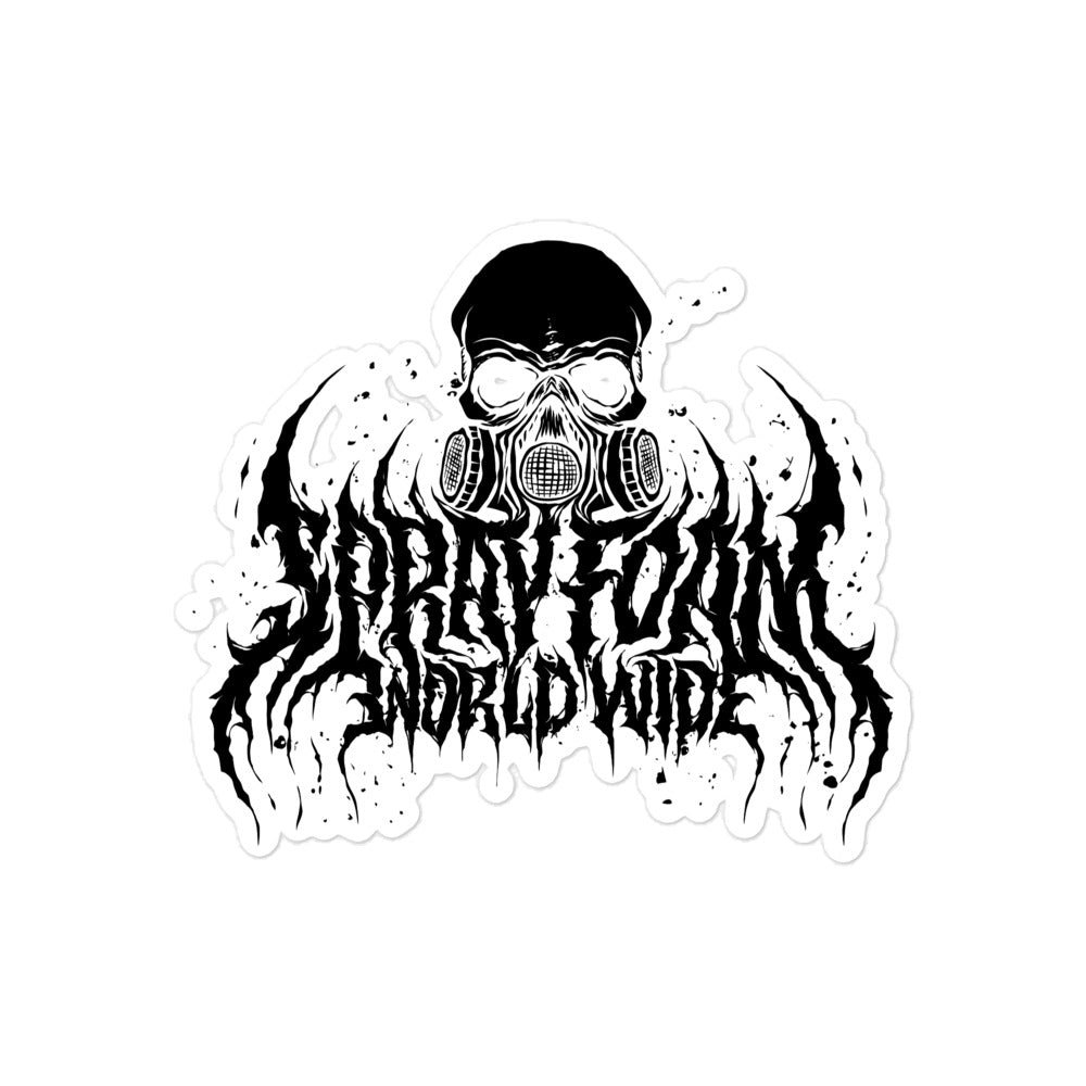 SFWW Metalhead Decal – Spray Foam World Wide